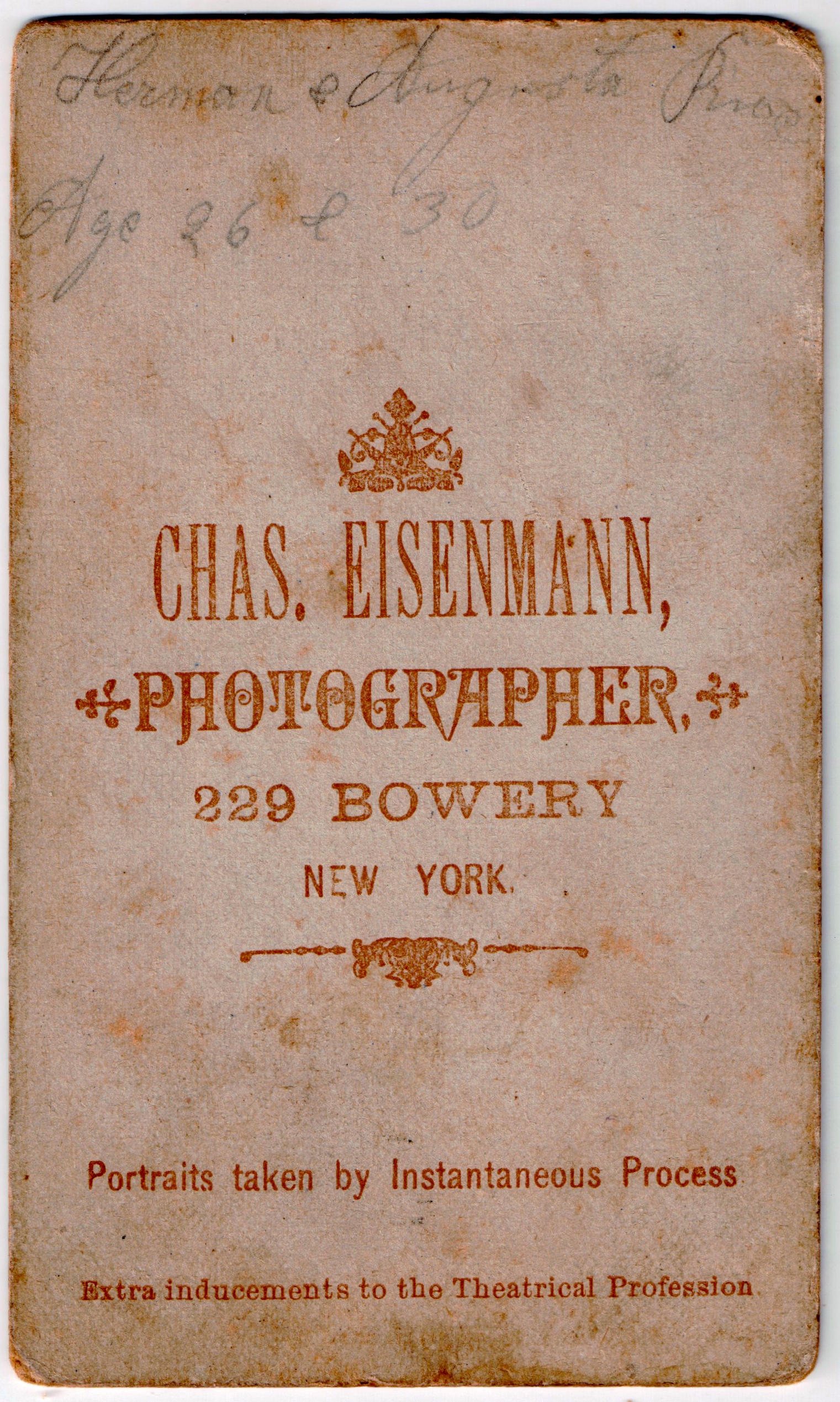 Herman and Augusta Rice, “The Most Extraordinary Dwarfs of the Age ...